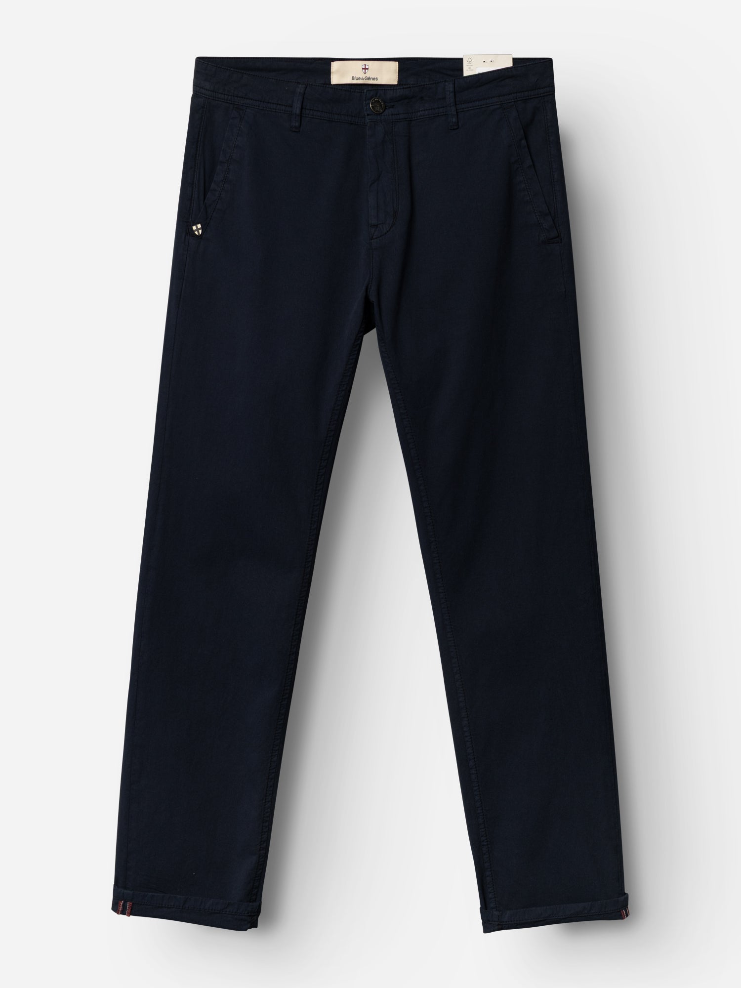 BGmenzo Vecchio Chino - Dark Navy – Blue de Gênes