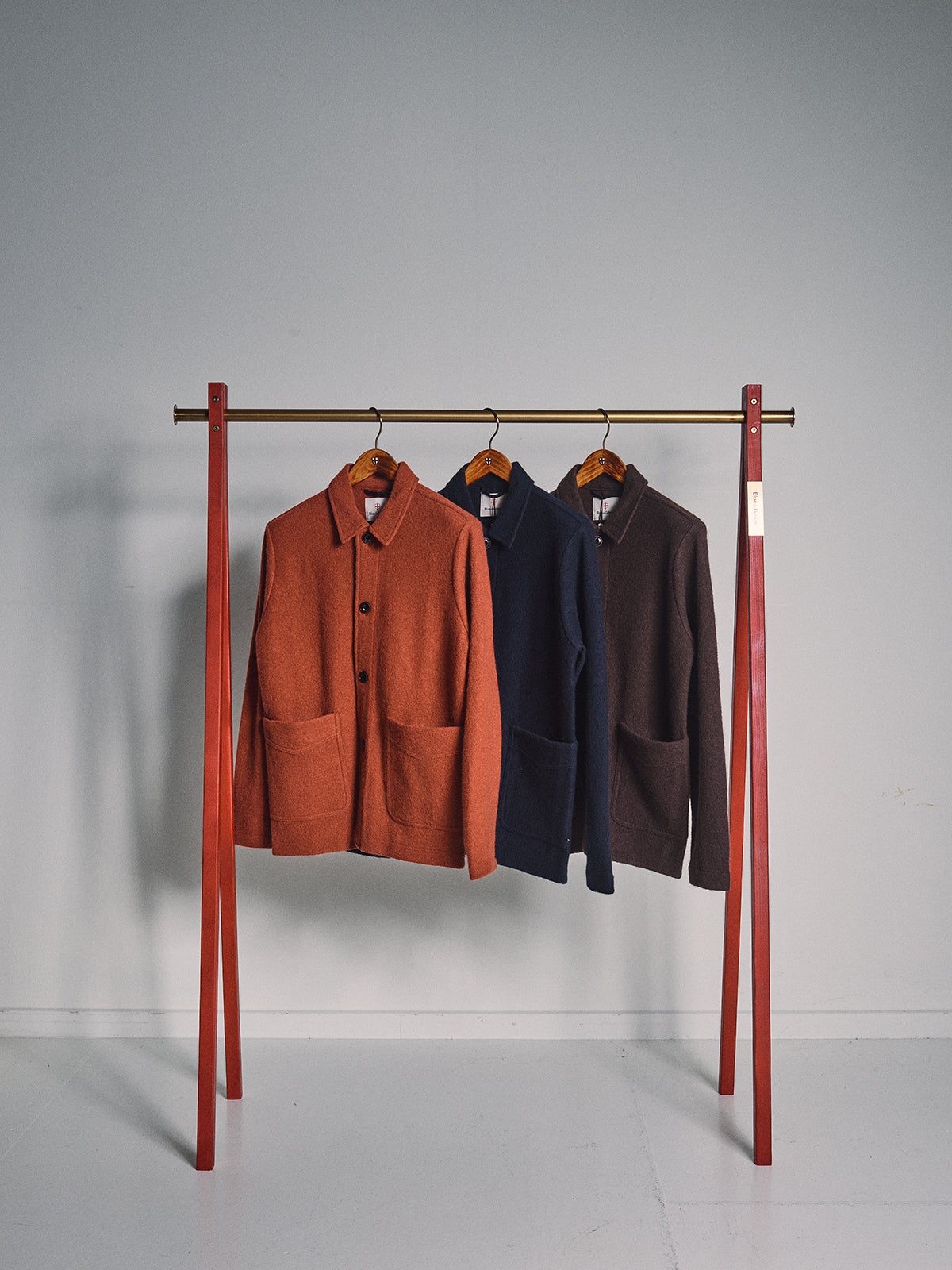 Kojima Wool Jacket - Navy – Blue de Gênes