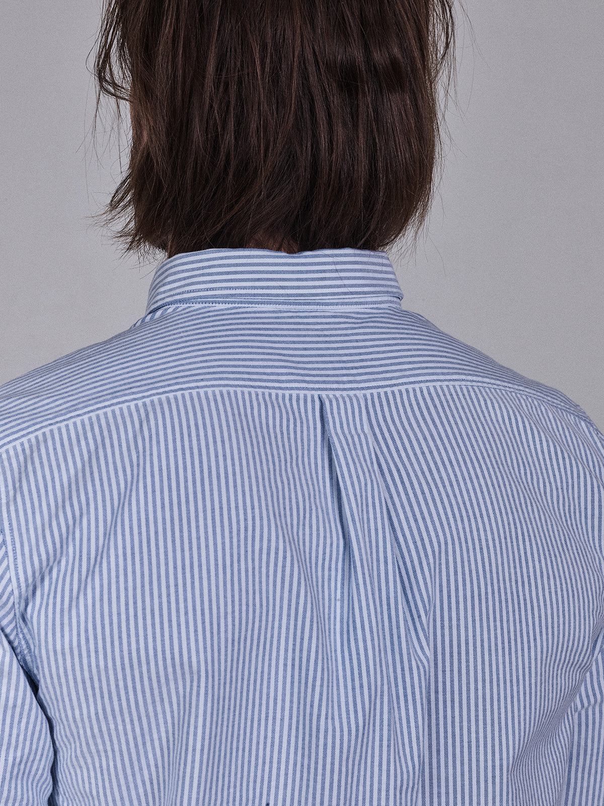 Sandro Oxford Shirt - Blue Stripe – Blue de Gênes